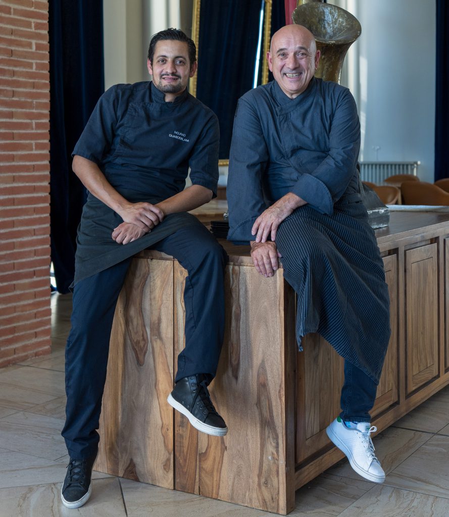 Le chef étoilé qui dirige le restaurant gastronomique l'Alto